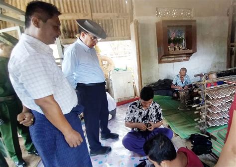 ပဲခူးတိုင်းဒေသကြီးဝန်ကြီးချုပ် ဦးမျိုးဆွေဝင်း ပေါင်းတည်မြို့နယ်နွေစပ