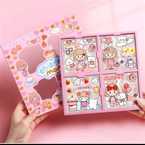 Jual Stiker Gemoy 1 Pak Isi 100 Pcs Stiker Viral Shopee Indonesia