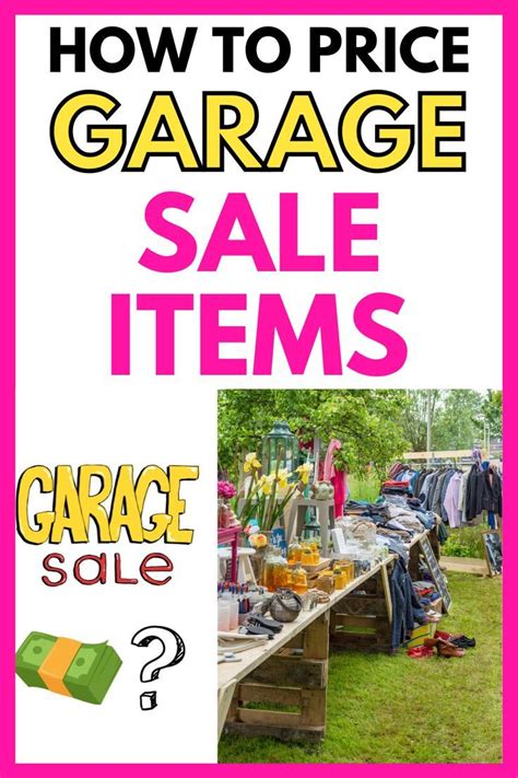 How To Have A Yard Sale Tips Artofit