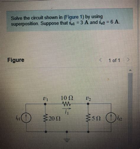 solved solve the circuit shown in figure 1 by using