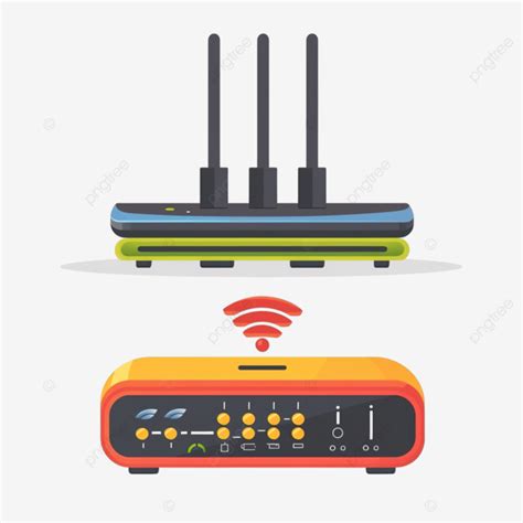 Router Flat Network Connection Signs Router Flat Design Icons Png
