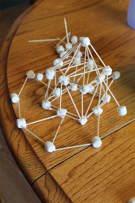 The Logans Toothpick And Marshmallow Houses