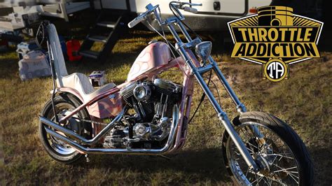 6 Sportster Choppers Running The Deluxe Hardtail Kit From Throttle