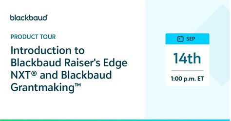 Introduction To Blackbaud Raisers Edge Nxt And Blackbaud Grantmaking