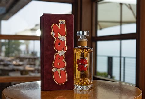 Nobu X Kaws Debut Ultra Premium Tequilas With Qui Bottle Collaboration