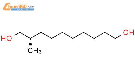 146671 42 3 1 10 Decanediol 2 Methyl S 化学式、结构式、分子式、mol、smiles 960化工网