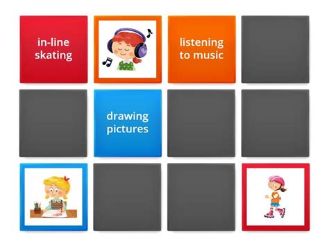 Unit 4 Fun Activities 3rd Grade Parejas