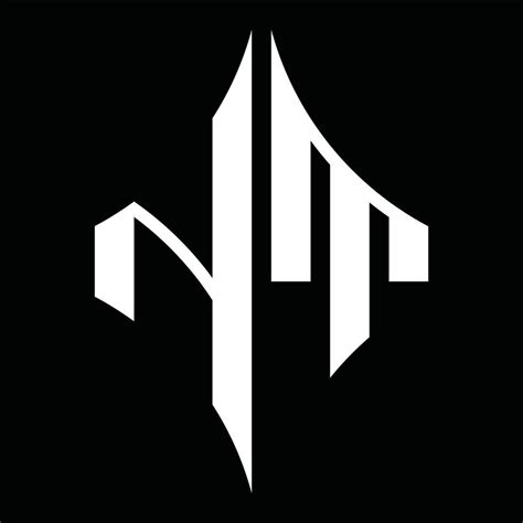 Nt Logo Monogram With Diamond Shape Design Template 16155197 Vector Art At Vecteezy