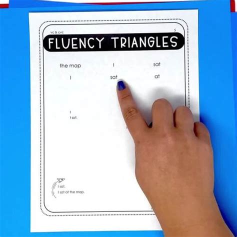 Cvc Digraphs Vce Fluency Triangle Pyramids 100 Decodable Follows