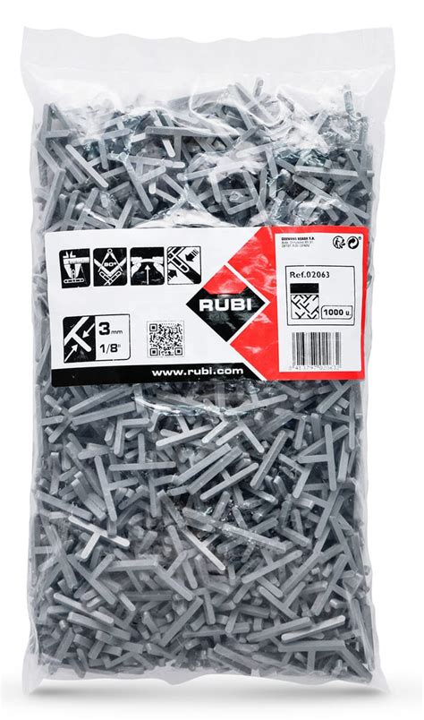 Rubi Tile Spacers T Shaped Piece 3mm 200 Pack Emc Tiles