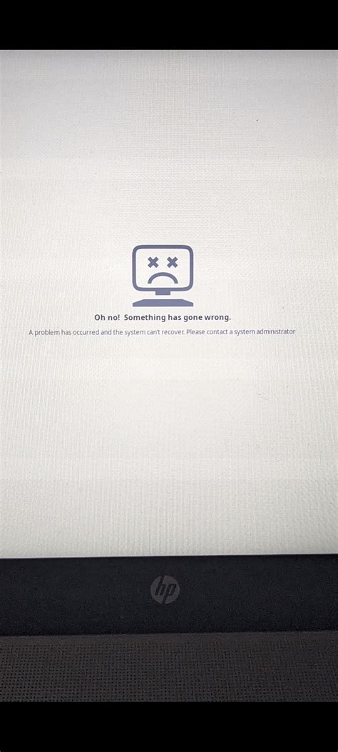 Ubunto Error Something Has Gone Wrong Rlinuxquestions