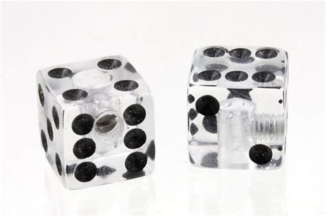 Guitar Dice Knobs 2 Clear Reverb