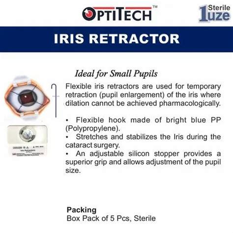 Iris Retractor Iris Hook Iris Retractor आईरिस हुक In Strachy Road Allahabad Tarun