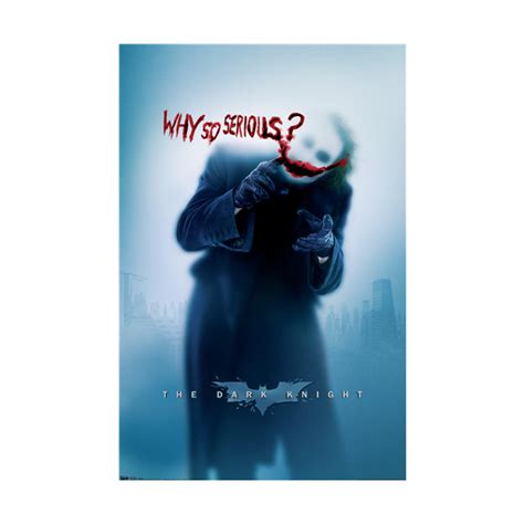 Trends International Dc Comics The Dark Knight The Joker Why So Serious