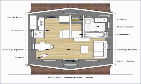 Tiny House Plans 10 X 16 Oka Home Design