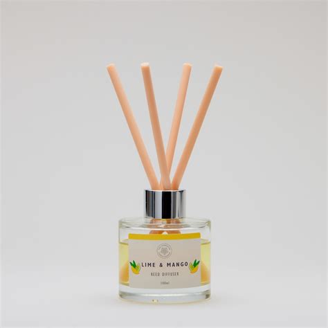 Lime And Mango Reed Diffuser Tester The Yorkshire Candle Company