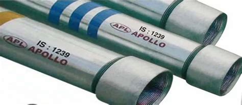 2 Inch Apl Apollo Ms Pipe At ₹ 595kg In Jaipur Id 2852724692633