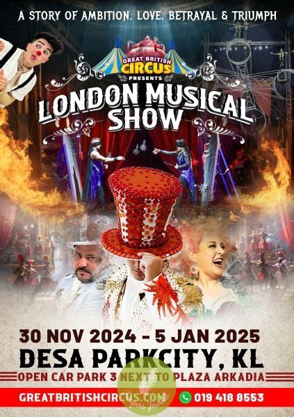 A Delightful Time At London Musical Show By Great British Circus