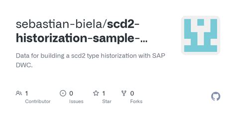 Github Sebastian Bielascd2 Historization Sample Data Data For