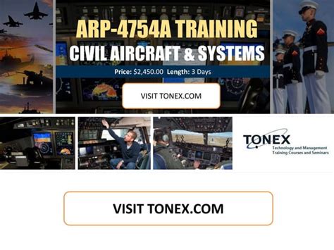 Arp 4754a Training Civil Aircraft And Systems Tonex Pptx