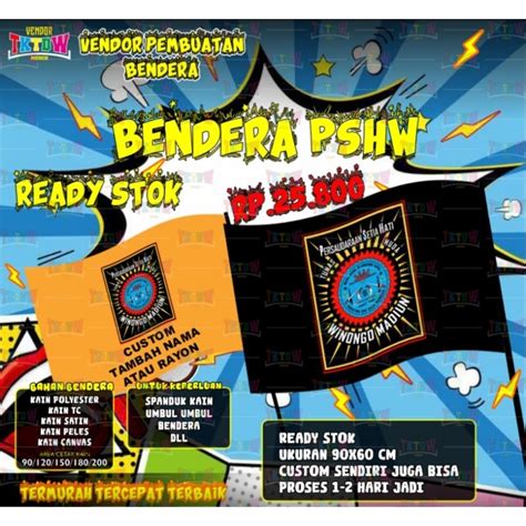 Pshw And Custom Flag Box Logo Shopee Malaysia