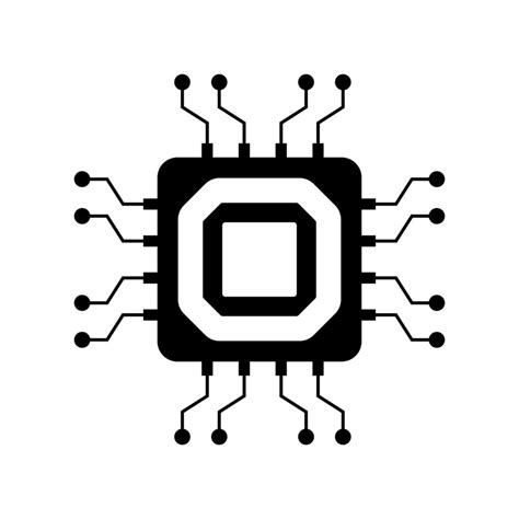 Electronic Chip Design 57127362 Vector Art At Vecteezy