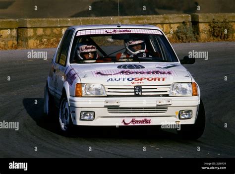 Prisca Taruffi Ita M Lungo Ita Peugeot 205 Gti Gra Autosport Vieffe
