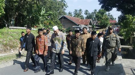 Tradisi Manjalang Buya Lubuk Landur Hamsuardi Generasi Muda Siapkan