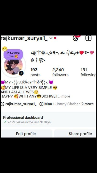 Instagram Profile Editing Youtube