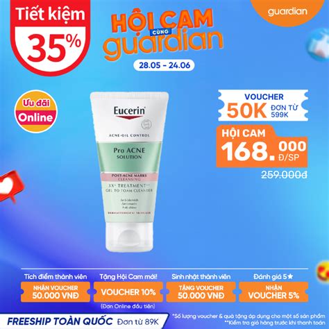 Gel Rửa Mặt Giúp Giảm Mụn Eucerin Pro Ance Solution 3x Treatment Gel To Foam Cleanser 75ml