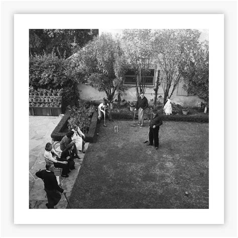 Croquet By Slim Aarons Giclée Print Or Framed Worldwide Shipping