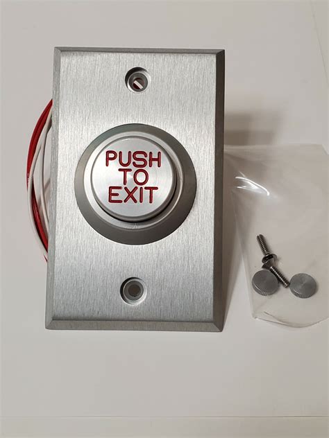 Locknetics Schlage Heavy Duty Delay Action Pushbutton Da620 Wpush To