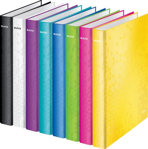 Leitz Wow Ringbind A4 2dr Ryg 40mm Pink Lomax