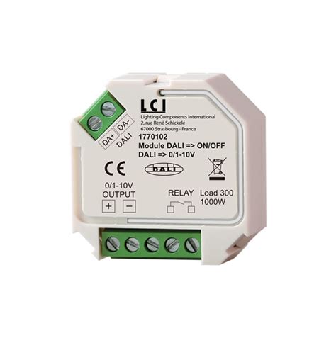 Module Dali Onoff Ou Dali 01 10v Lci