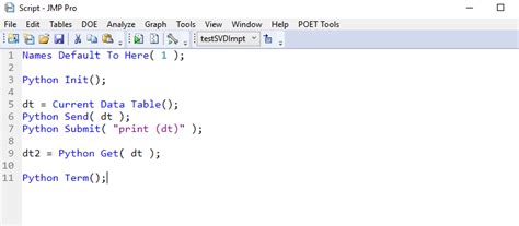 Code To Write Jmp Table To Python Page 2 Jmp User Community