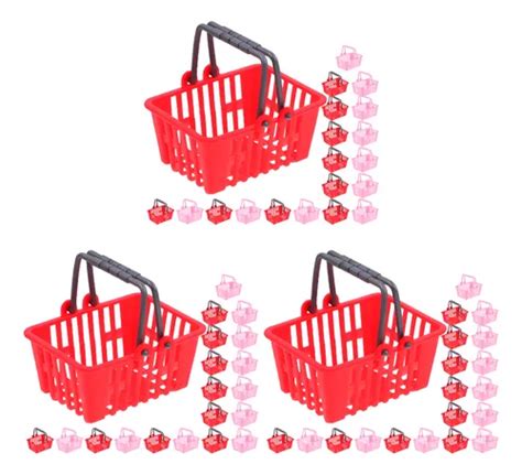 60 Canastitas De Mini Mercado Para Juego De Niños Cuotas Sin Interés