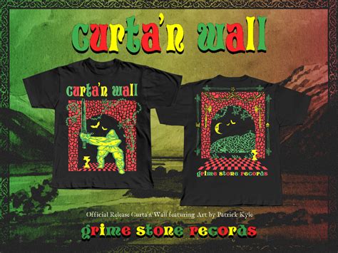 Crutan Wall X Patrick Kyle Short Sleeve Shirt Grime Stone Records