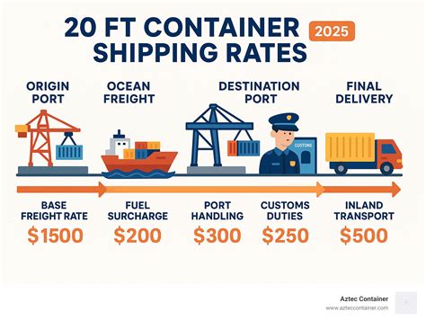 20 Ft Container Shipping Rates Master 2025 Savings