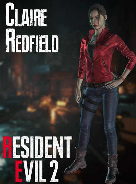 Claire Redfield Re2remake Xps By Xzombiealix On Deviantart