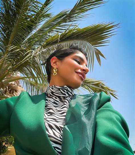 Nirvana Abdul Dresses Up In Green For Saudi National Day About Her
