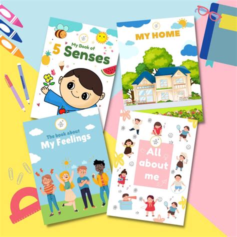 Early Learning Workbooks Set Of 4
