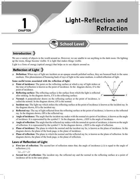SOLUTION Light Reflection Refraction Studypool