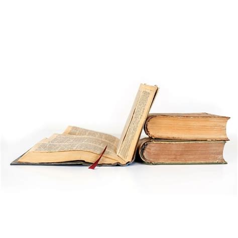 Premium Photo Old Dictionary Open