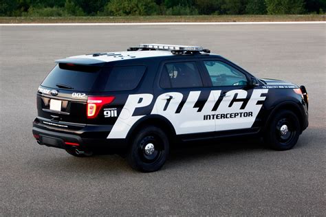 Ford With New Bold Crime Fighter Ford Police Interceptor Utility Vehicle
