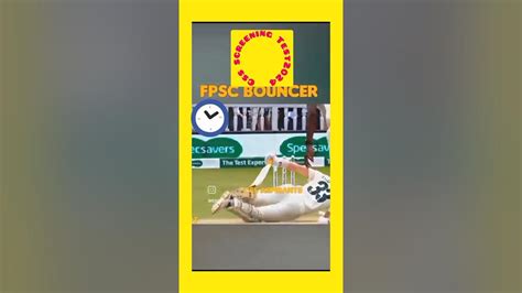 Fpsc Css Cssscreeningtest Mptet Match Ball Shortvideo Css2024 Css2025 Cssmcq