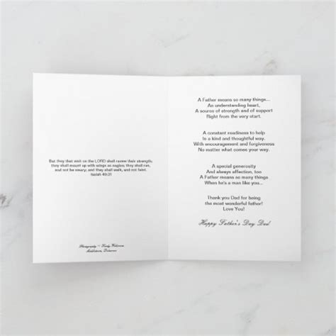 Fathers Day Dad Bald Eagle Card Zazzle