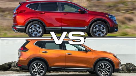 2017 Honda Cr V Vs 2017 Nissan Rogue Youtube