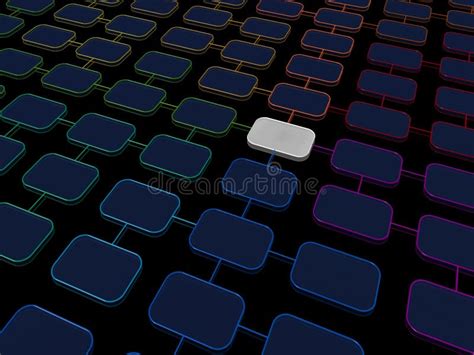 Network Structure Stock Illustration Illustration Of Goal 3367174