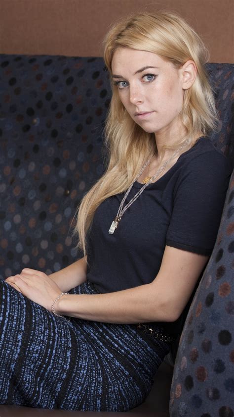 Celebrity Vanessa Kirby Actress Blonde Long Hair Blue Eyes