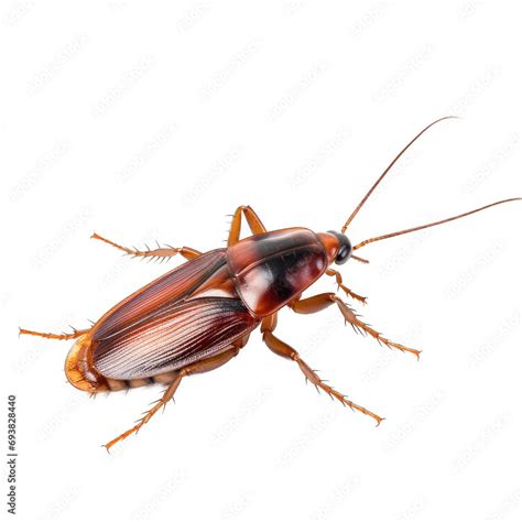 Cockroach A Cockroach Isolated Known For Its Resilience And Often